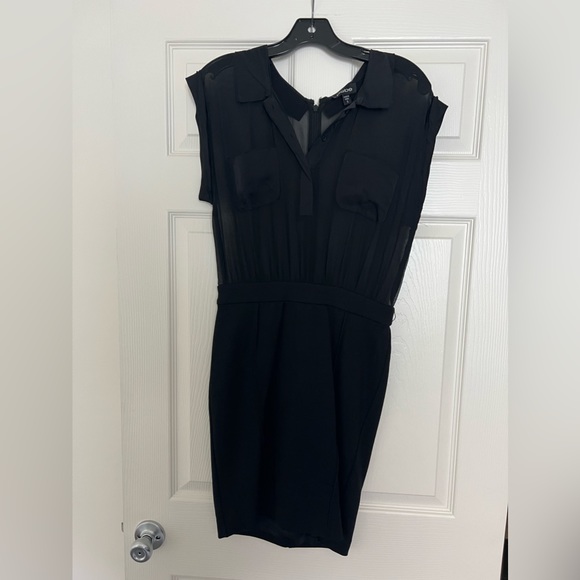 bebe | Dresses | Bebe Mesh Top Dress Looks Like A Sheer Topskirt Combo ...